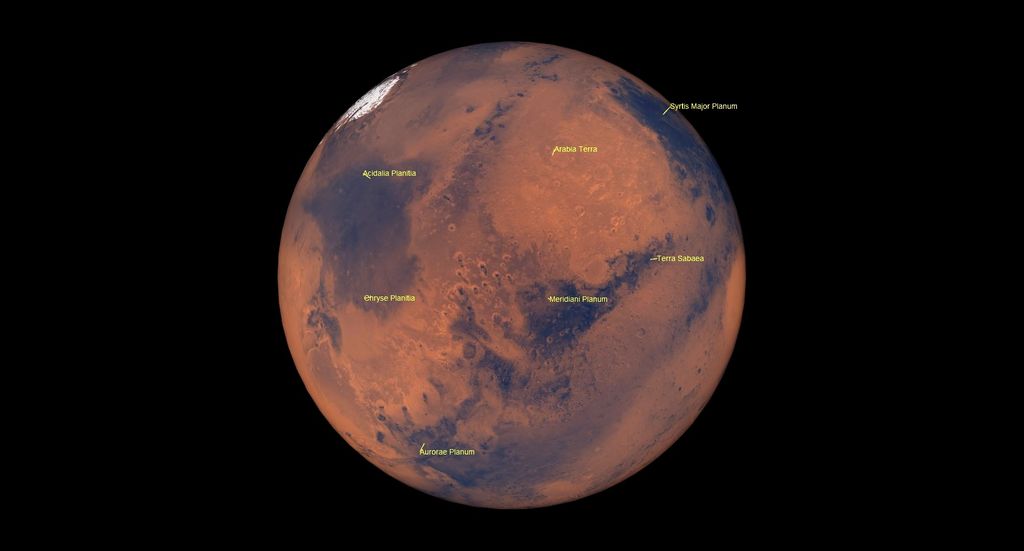 Mars is bigger and brighter this weekend than it will be all year. Here ...