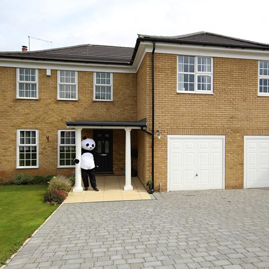 Is this the most bizarre property listing ever? Panda puts family home ...