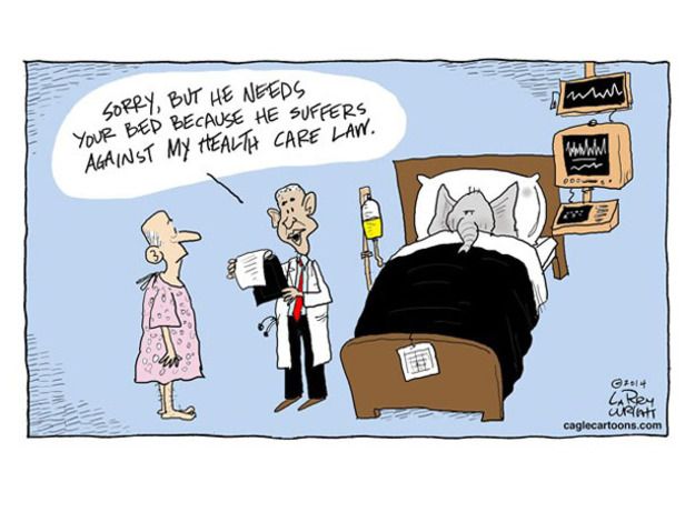 Political cartoon ObamaCare Republicans | The Week