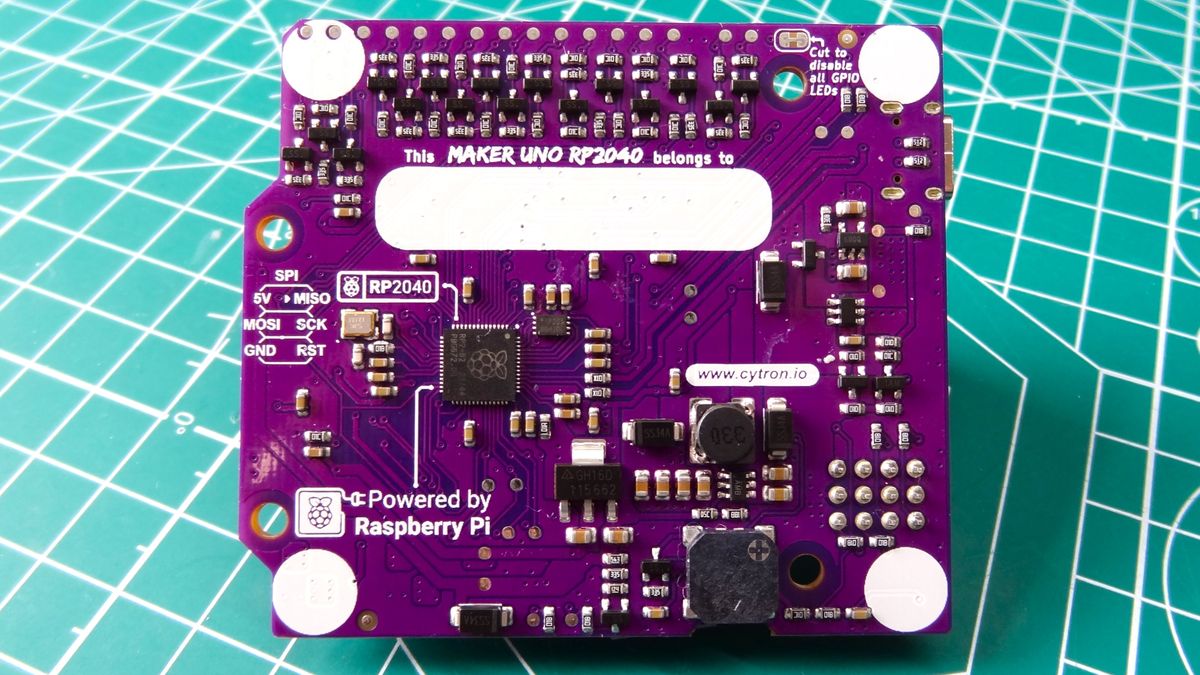Cytron Maker Uno RP2040 Review: Budget-focused board | Tom's Hardware