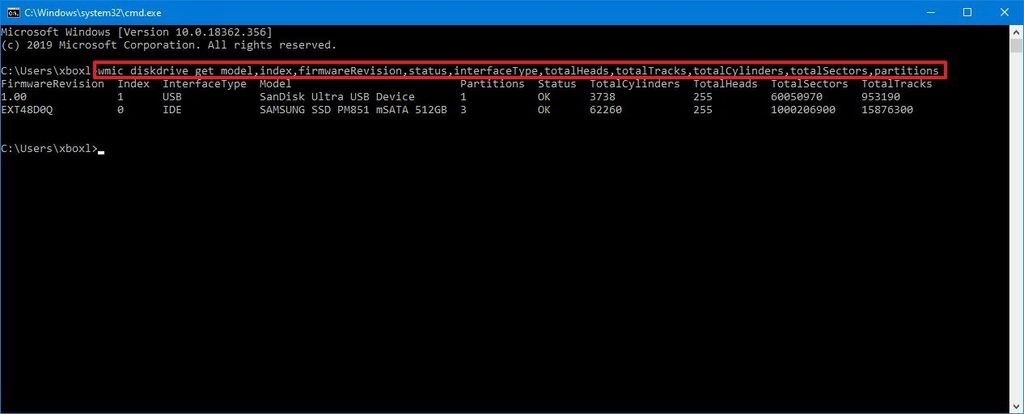 How to check a PC's hard drive model, serial number, firmware version ...