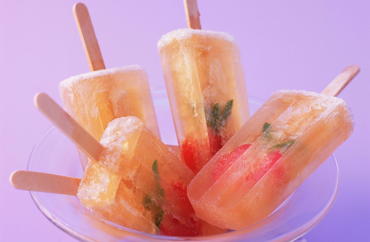 Pimm’s lollies | Dessert Recipes | GoodtoKnow