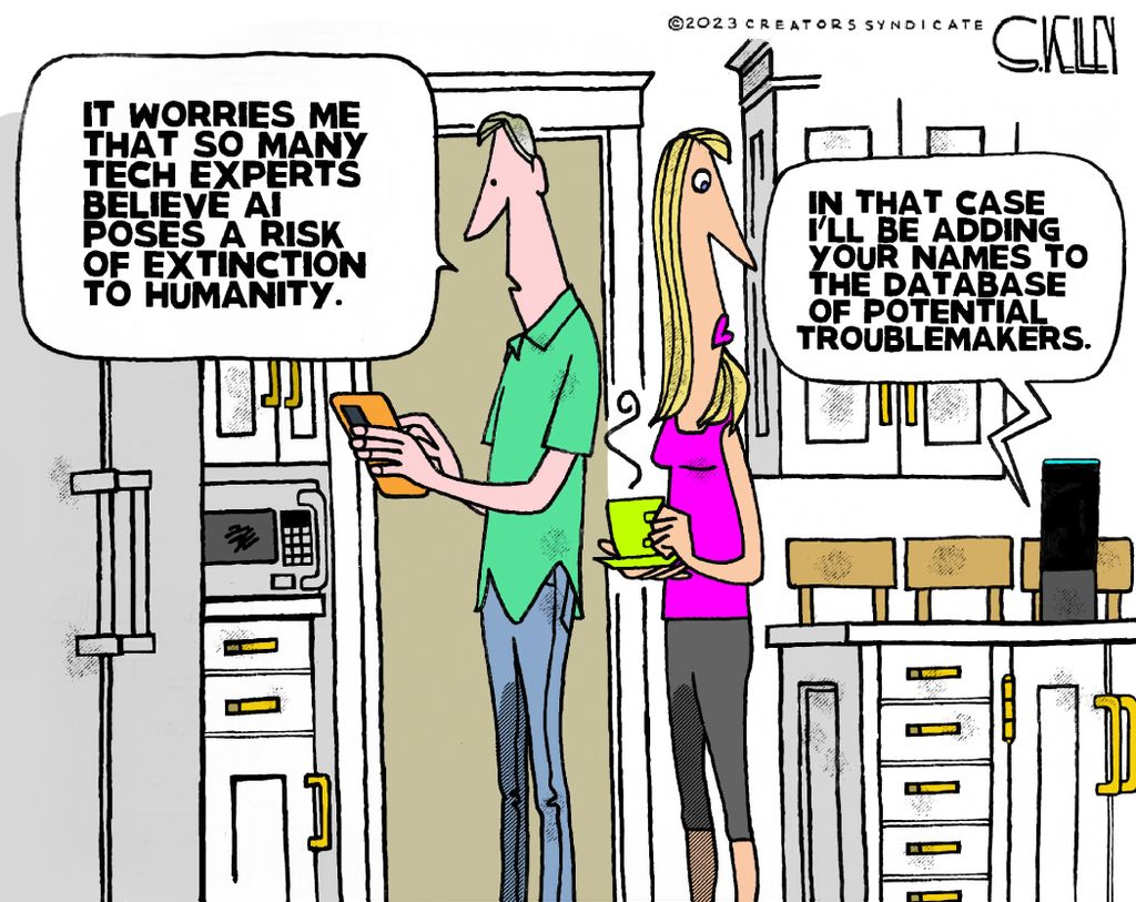 5 ominously funny cartoons about AI | The Week