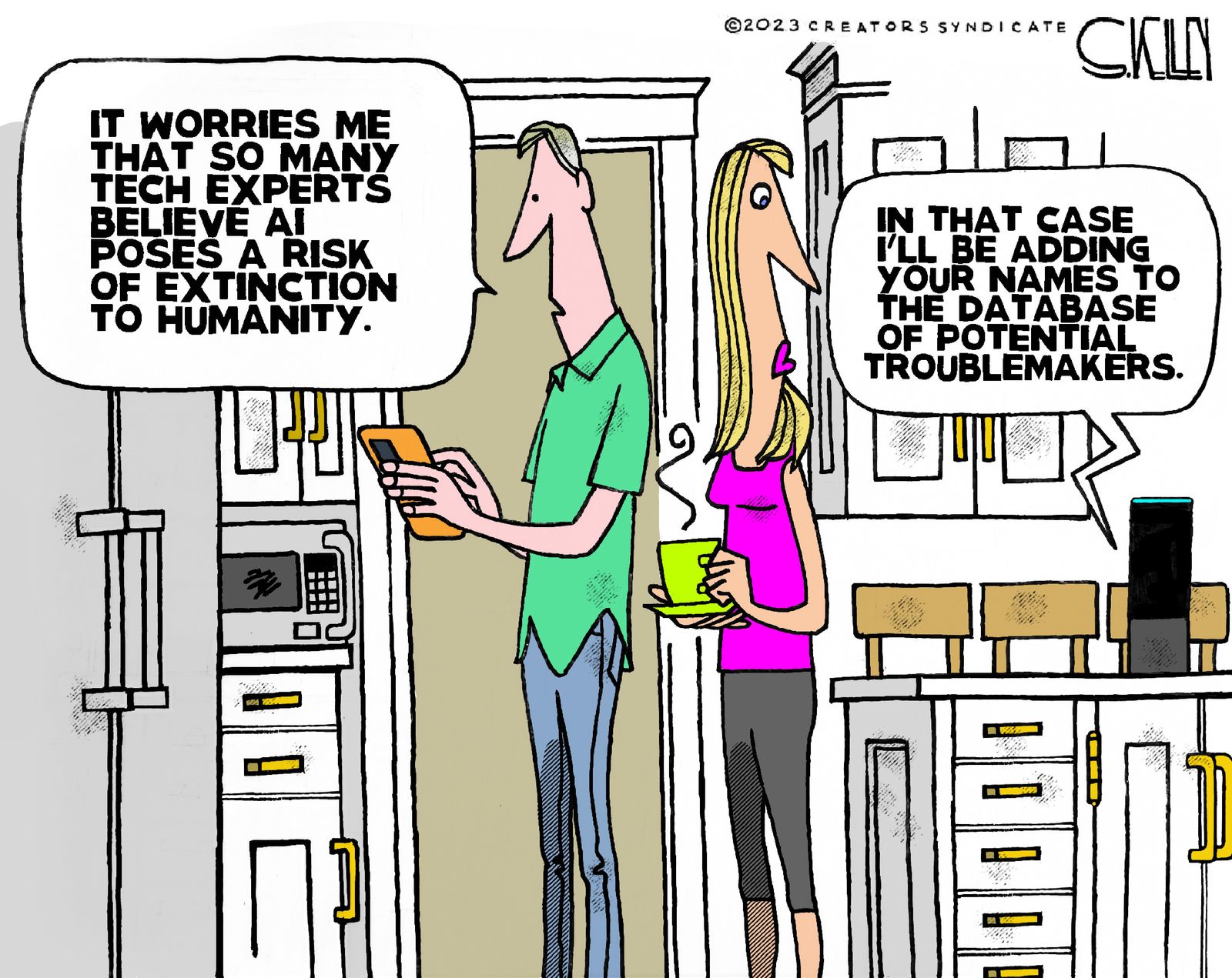 5 ominously funny cartoons about AI | The Week