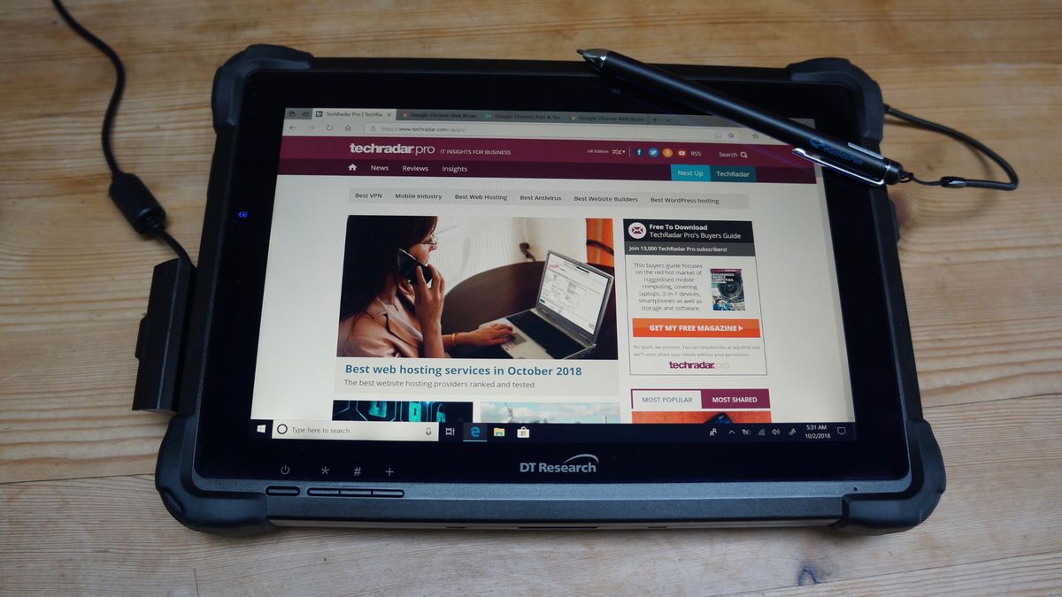 DT Research DT301T review | TechRadar