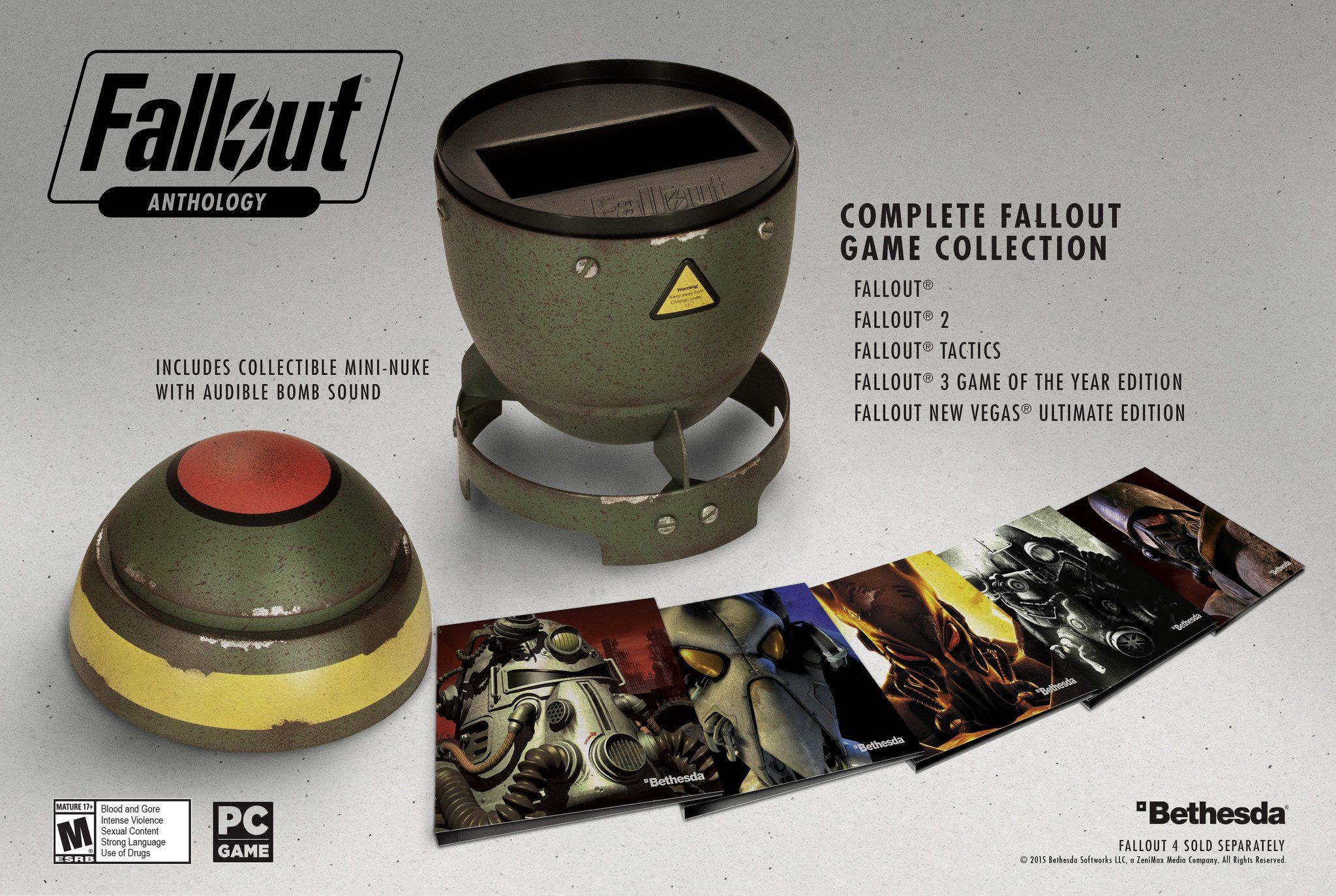 Fallout Anthology for the PC available now for $50 with every Fallout ...