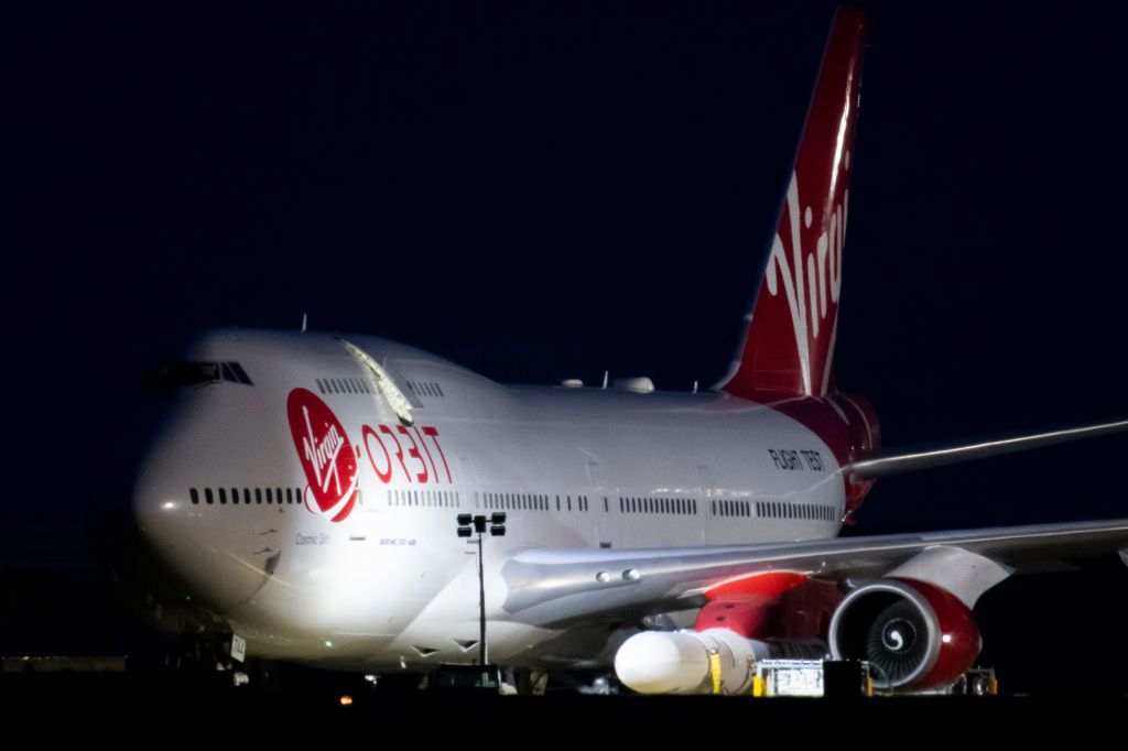 In photos: Virgin Orbit's first UK launch from Spaceport Cornwall | Space