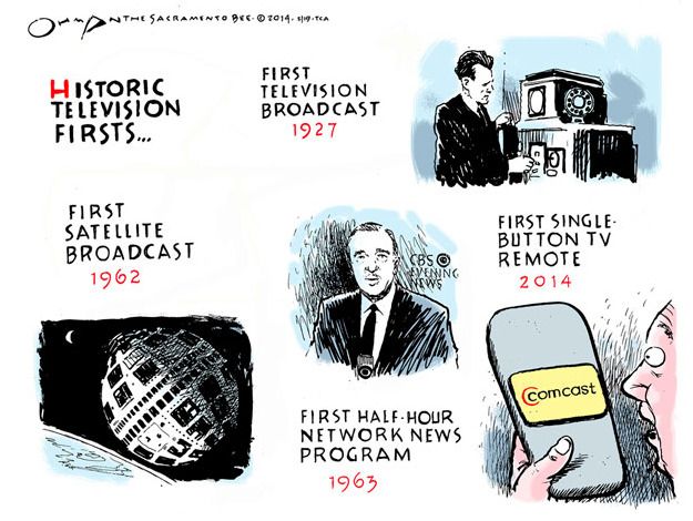 Editorial cartoon Comcast Time Warner | The Week