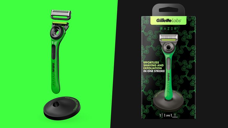 Gillette and Razer team up to make a limited-edition razor... no ...