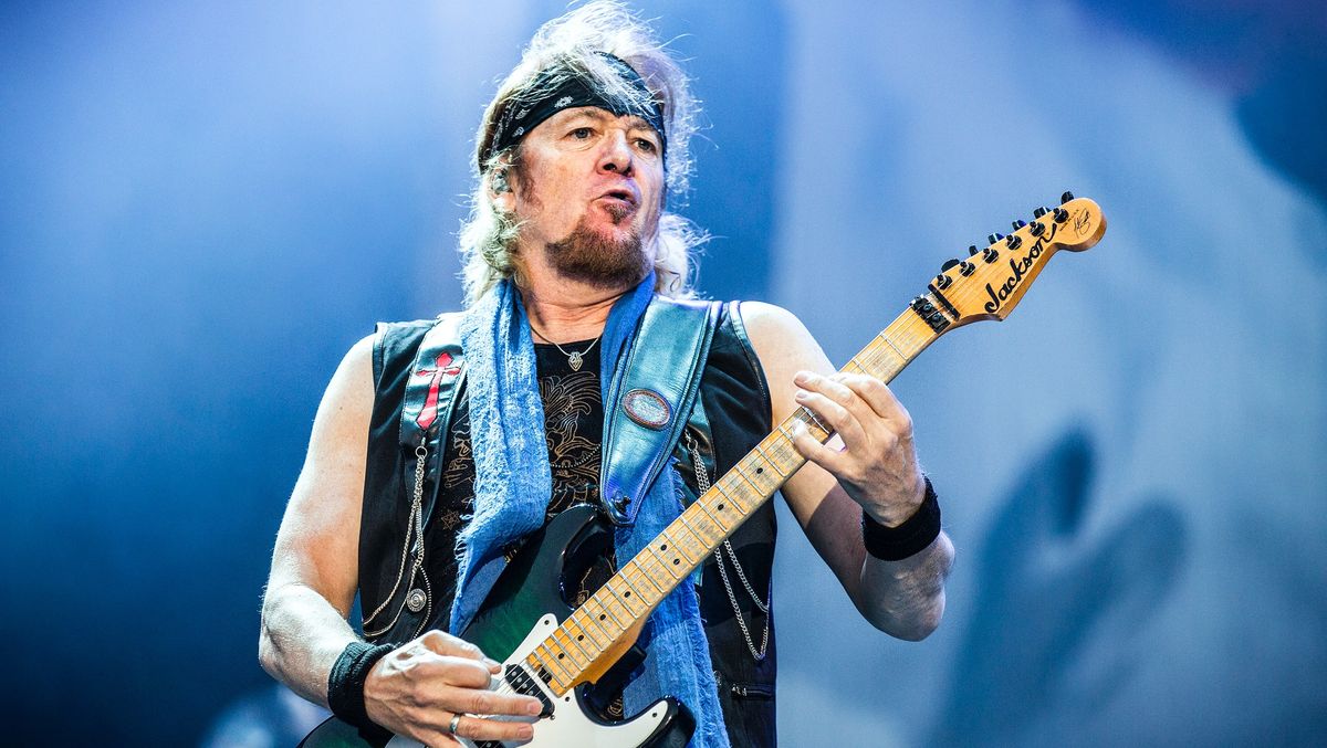 Adrian Smith on Iron Maiden’s three-guitar line-up: “If you had three ...