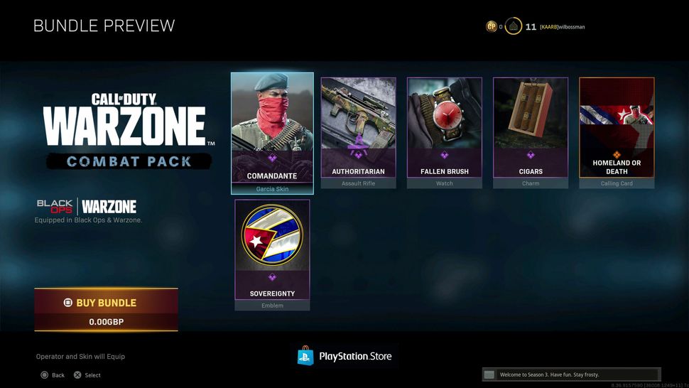 Call of Duty Warzone Combat Pack - what's in the Black Ops Cold War ...