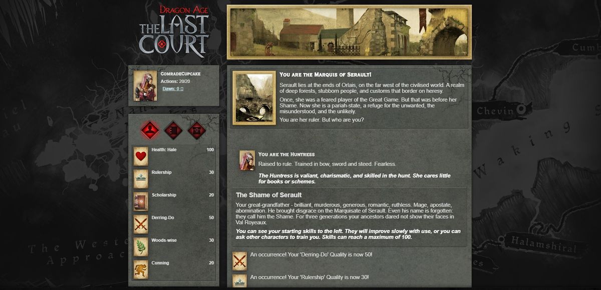 EA deactivates Failbetter's Dragon Age game The Last Court | PC Gamer