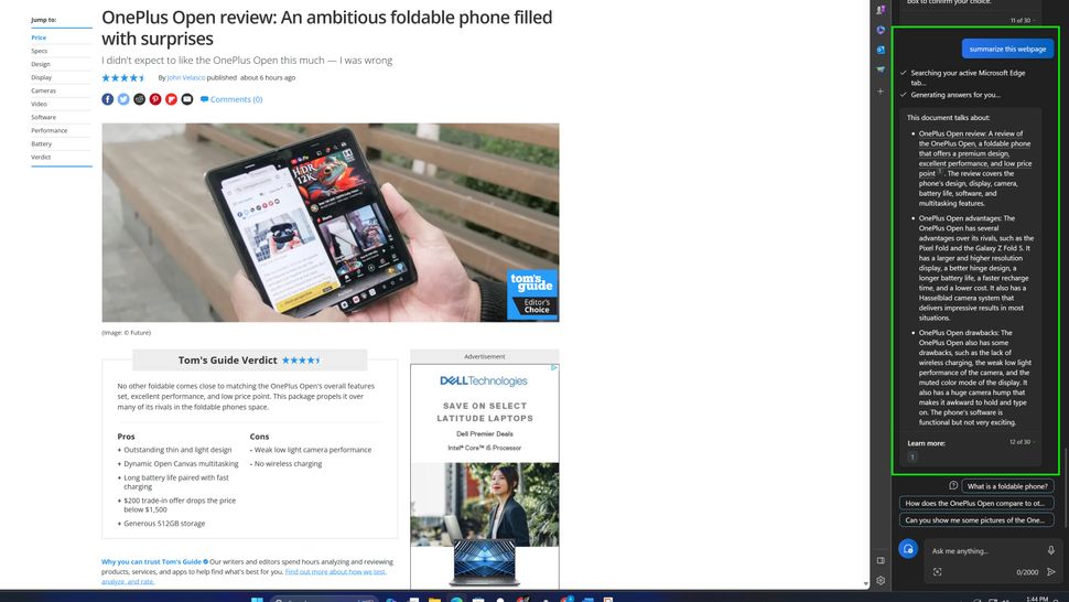 How to use Windows 11 Copilot — here's what you can do with AI | Tom's ...