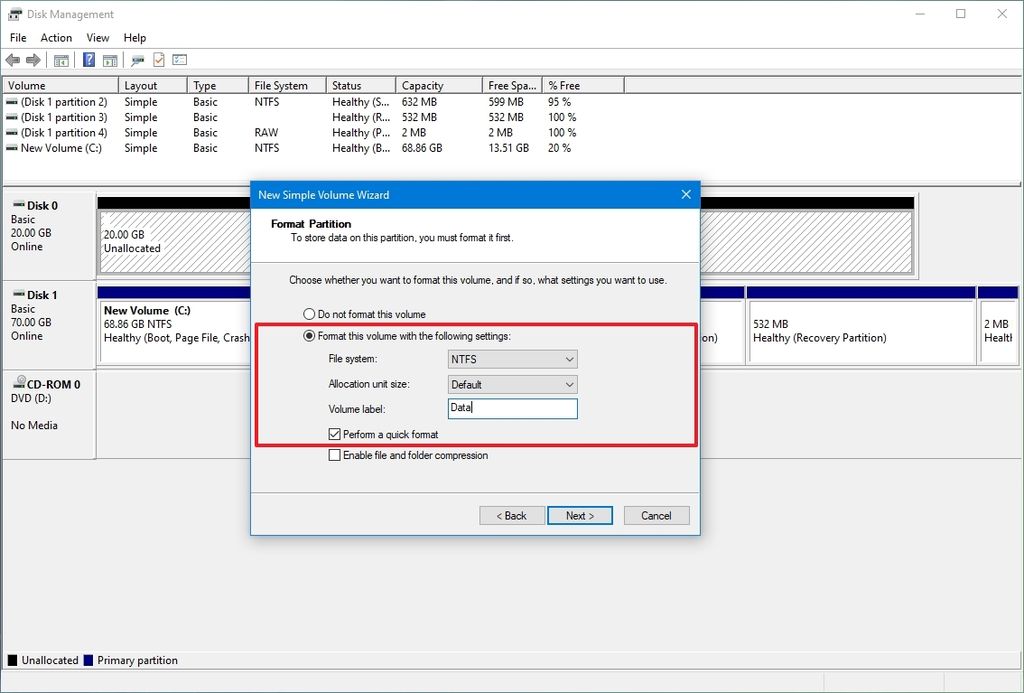 How to format a new hard drive on Windows 10 | Windows Central