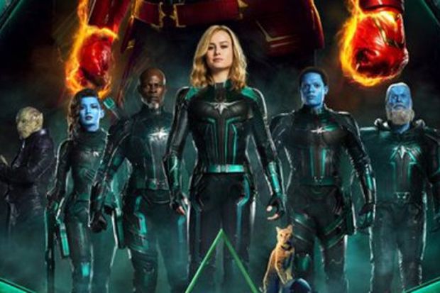 Starforce Takes Center Stage in 'Captain Marvel' International Poster ...