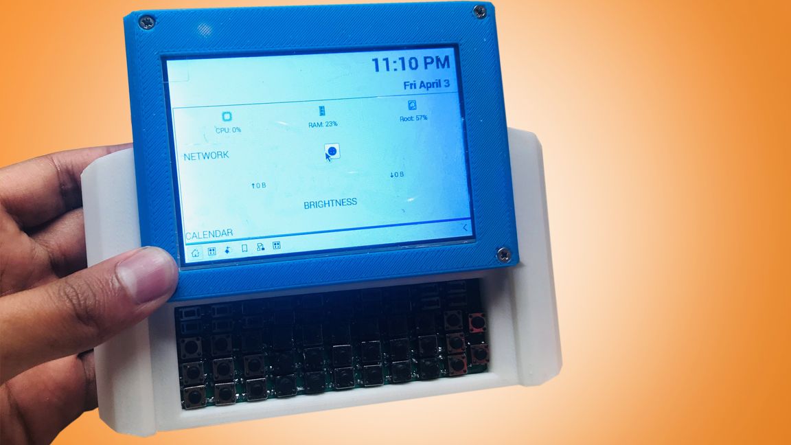 DIY Raspberry Pi Handheld Features Slide-Out Keyboard | Tom's Hardware