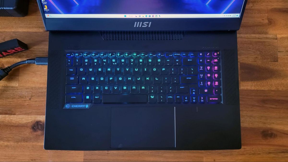 MSI Titan GT77 HX Review: Mighty and Colorful | Tom's Hardware