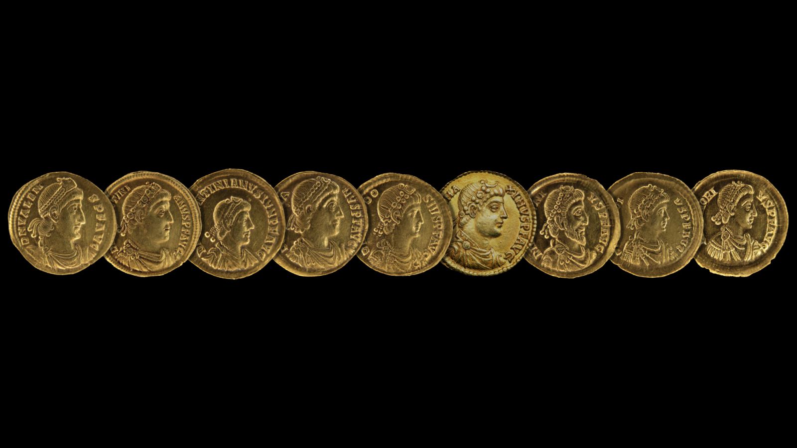 1,700-year-old Roman hoard includes gold coins depicting illegitimate ...