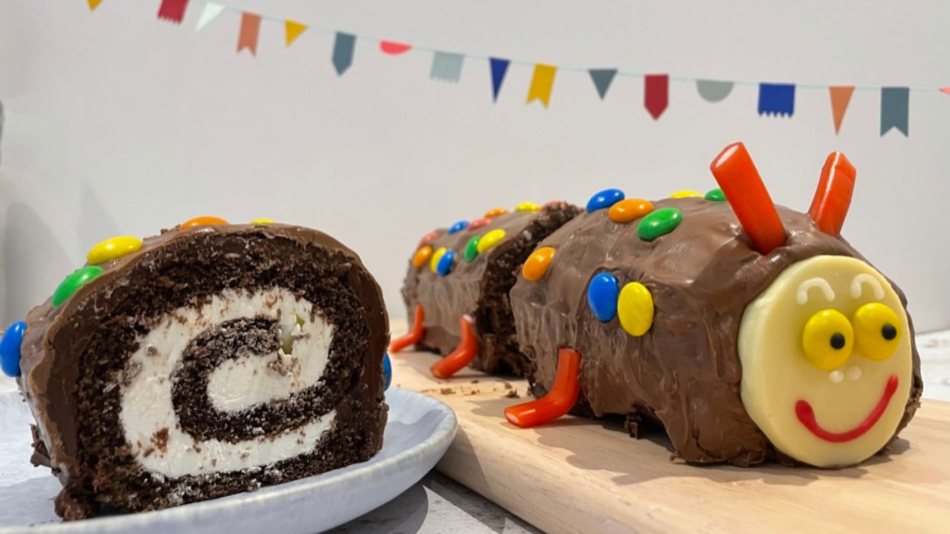 I made that famous caterpillar cake in just six easy steps - and the ...