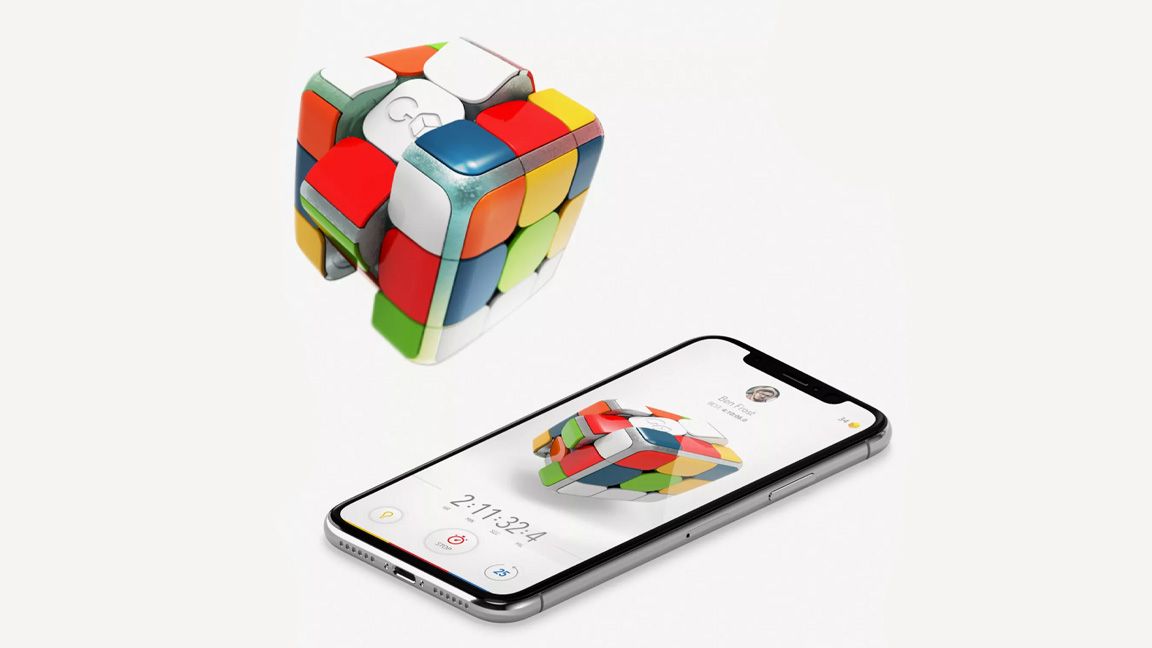 I just found my excuse to try 'Rubik's Cube for the iPhone generation ...