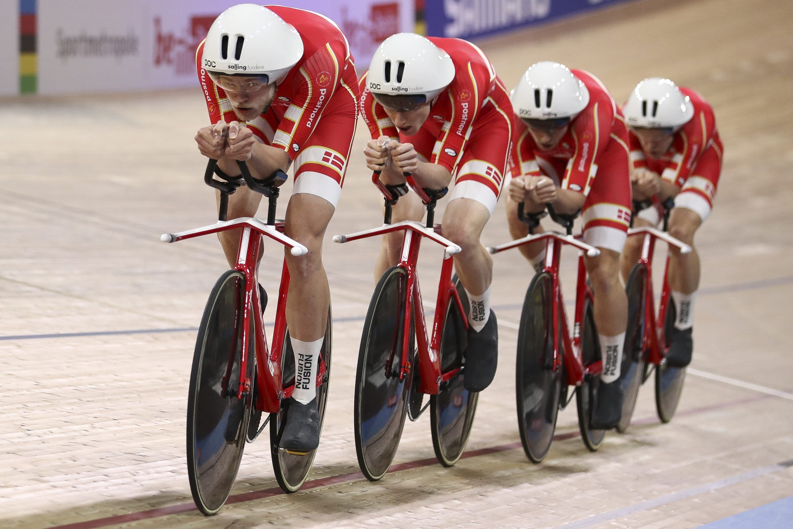 Who needs a superbike? Danish pursuit squad smash world record on bike ...