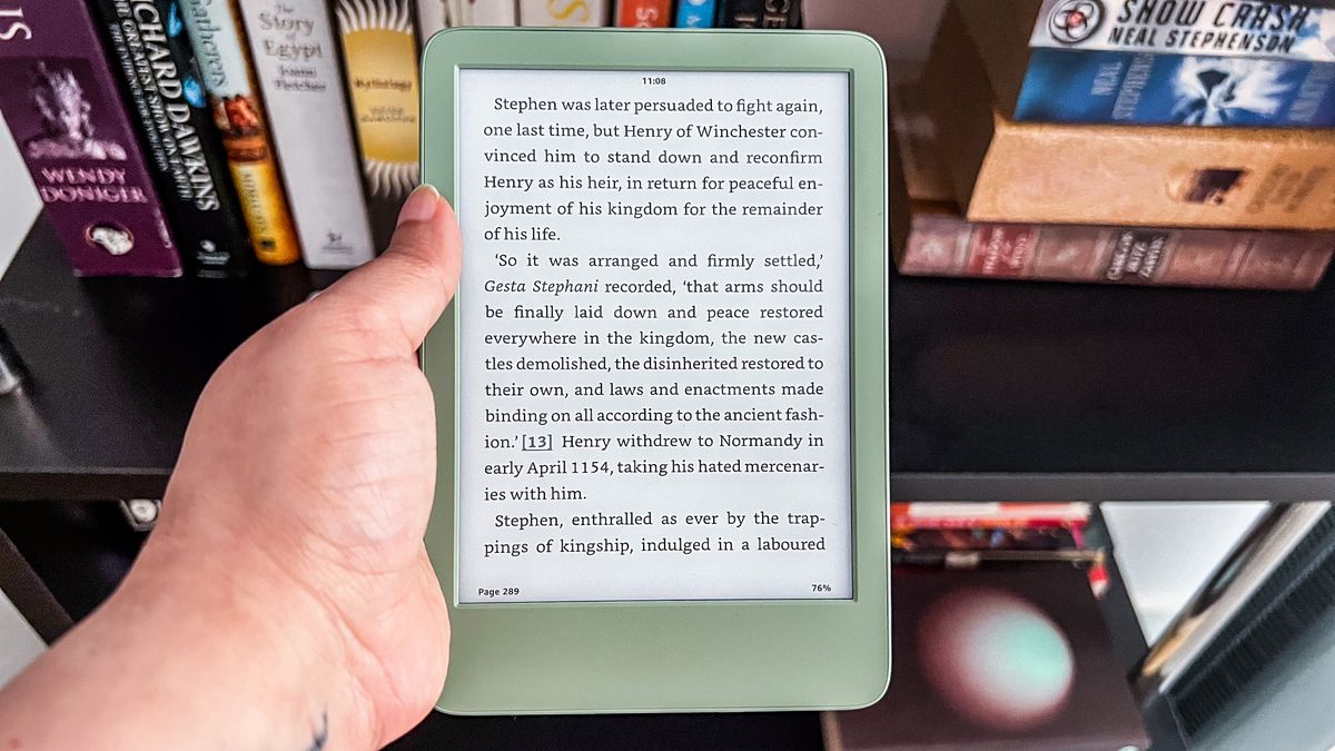 Amazon Kindle (2024) review | TechRadar