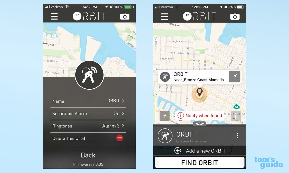 Orbit key finder review | Tom's Guide