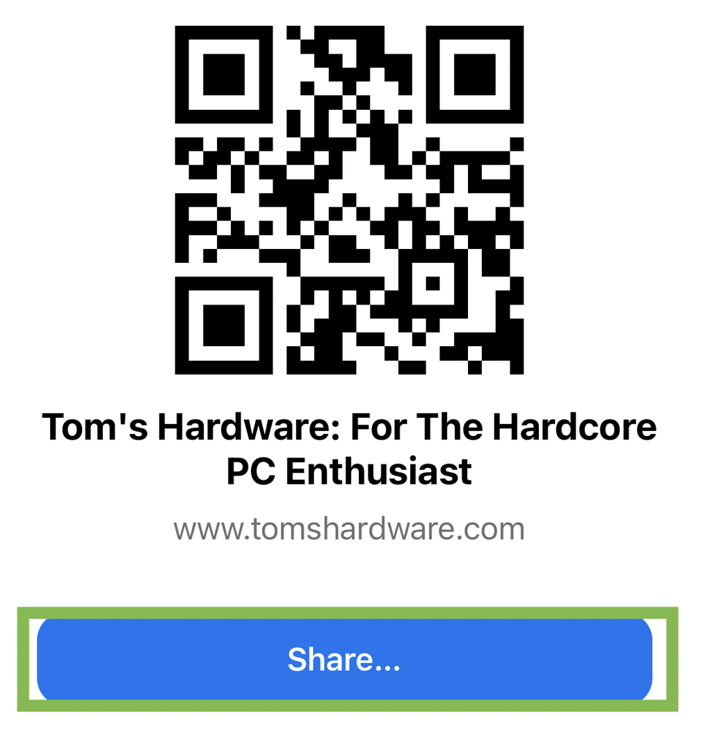 How to create a QR code in Windows, Android or iOS | Tom's Hardware