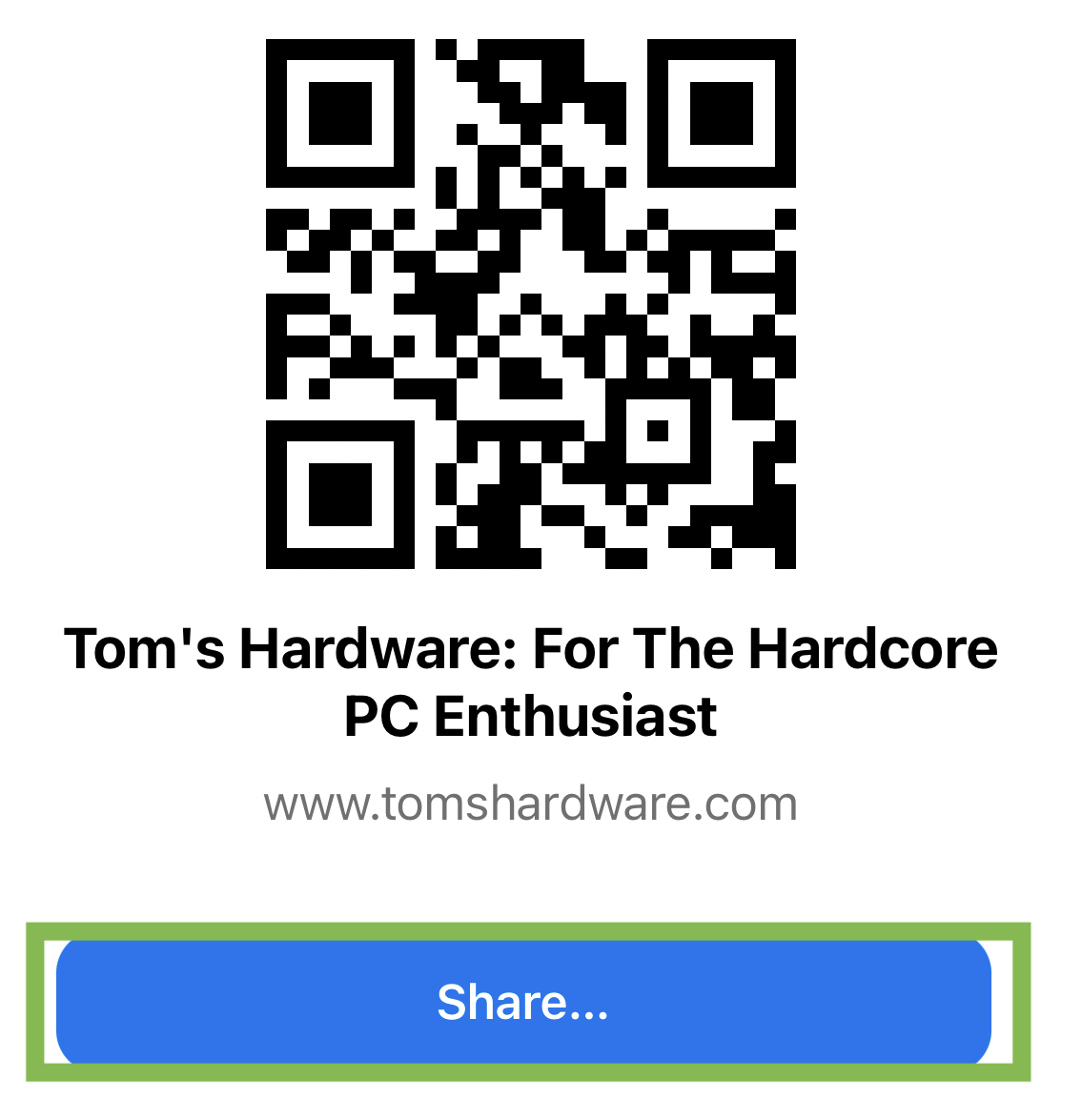 How to create a QR code in Windows, Android or iOS | Tom's Hardware