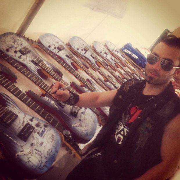 4ARM Guitarist James Munro's Chilly Check-in from the Band’s Tour with ...