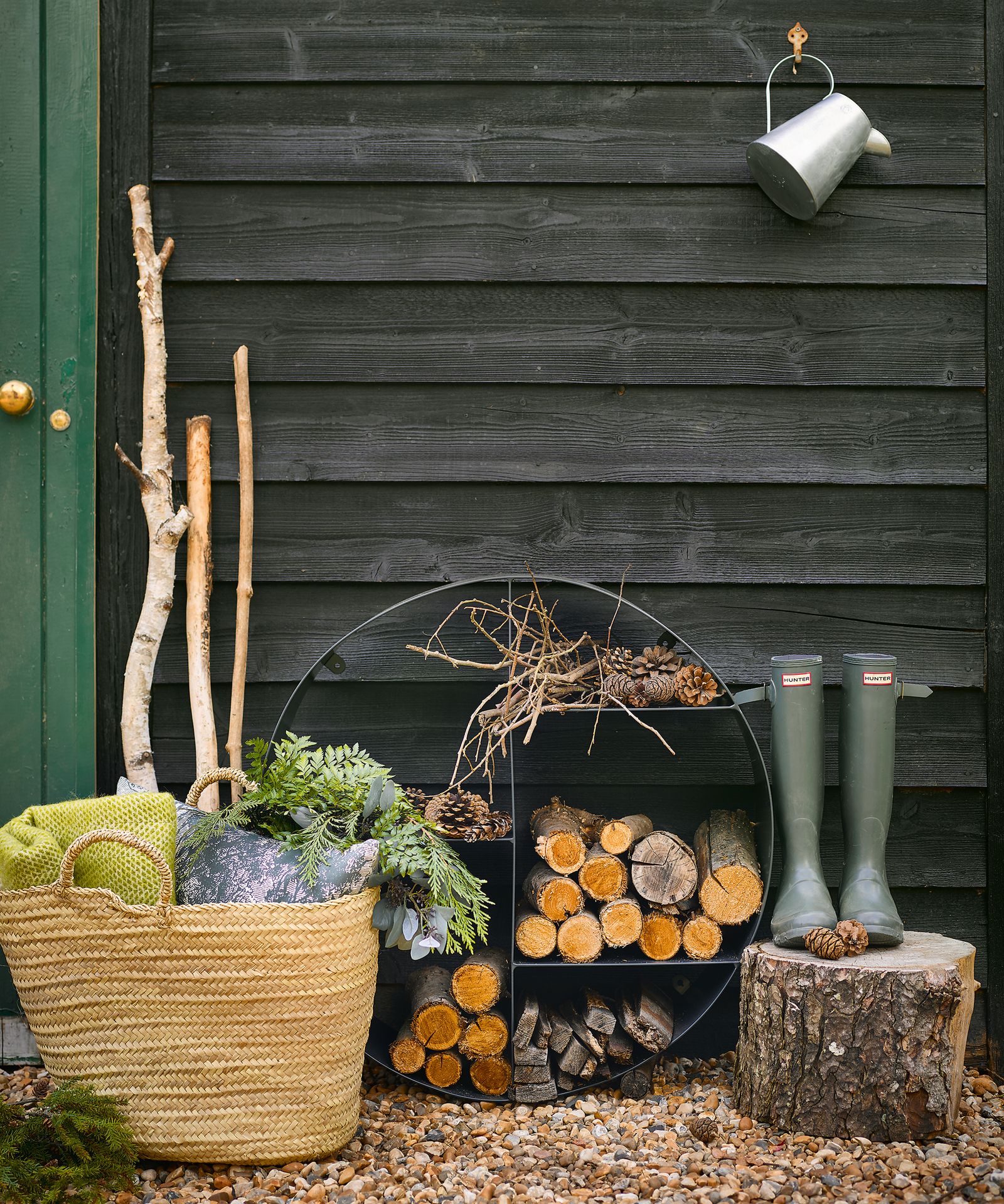 Log store ideas: 9 stylish designs | Homes and Gardens