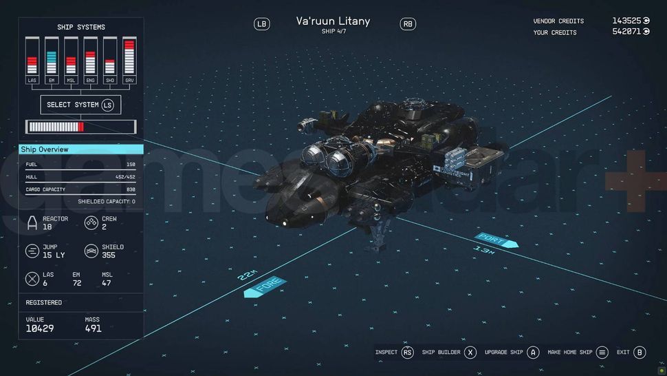 All the Starfield best ships and starship builds | GamesRadar+