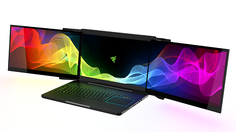 Razer unveils Project Valerie at CES 2017, a portable, multi-monitor ...