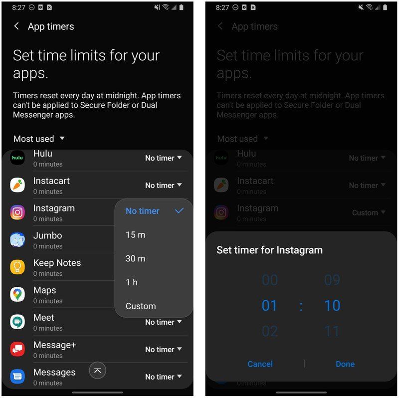 How to use the Digital Wellbeing features on your Samsung Galaxy phone ...