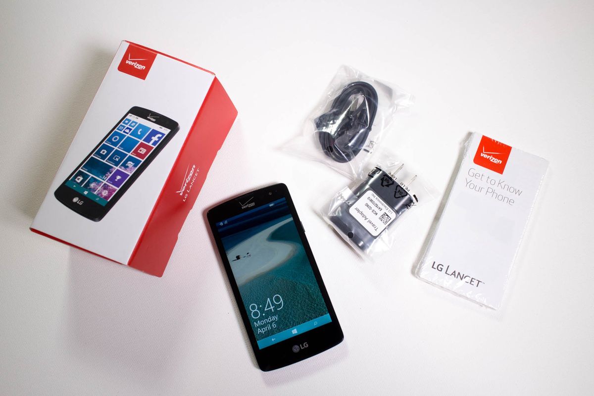 Verizon Lg Lancet Unboxing And First Impressions Windows Central