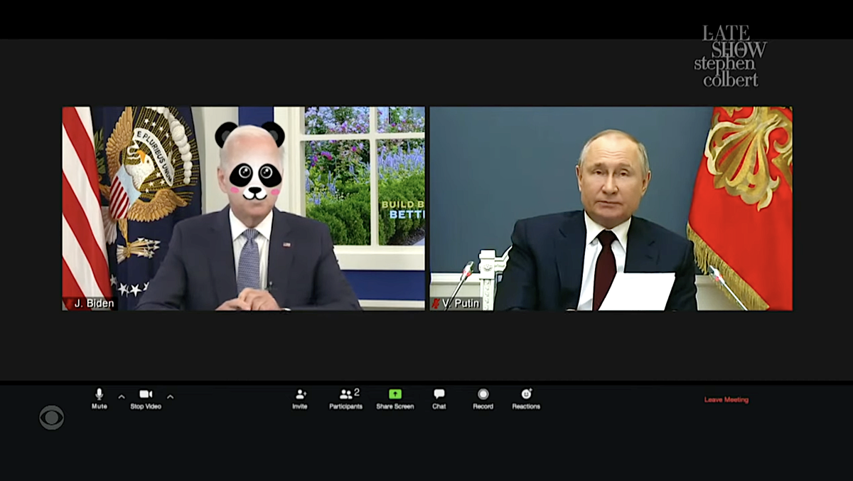 Late night hosts have fun imagining Biden and Putin's Zoom fails on ...