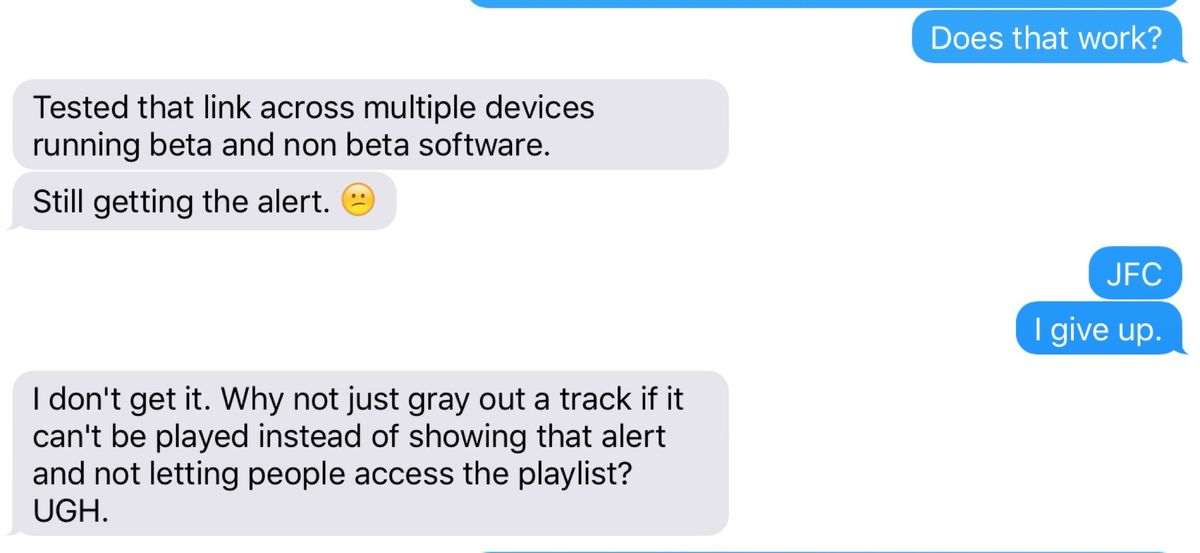 Apple Music playlist sharing is completely broken — but it's an easy ...