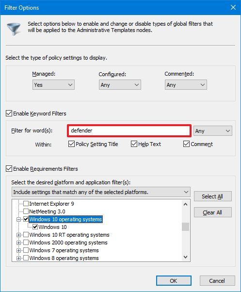 How to search for Group Policy settings on Windows 10 | Windows Central