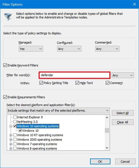 How to search for Group Policy settings on Windows 10 | Windows Central