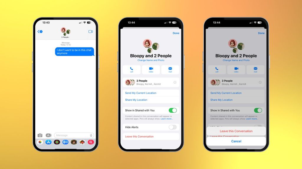 How to leave a group chat on iPhone | iMore