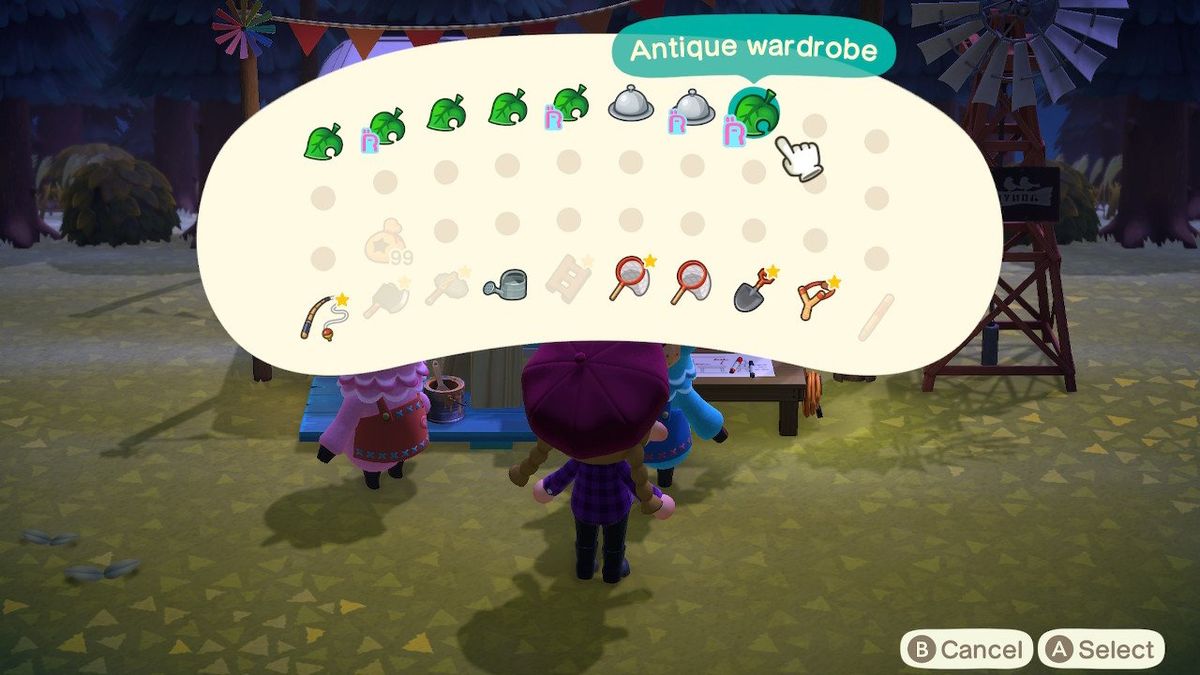Animal Crossing: New Horizons — How to customize items with Cyrus and ...