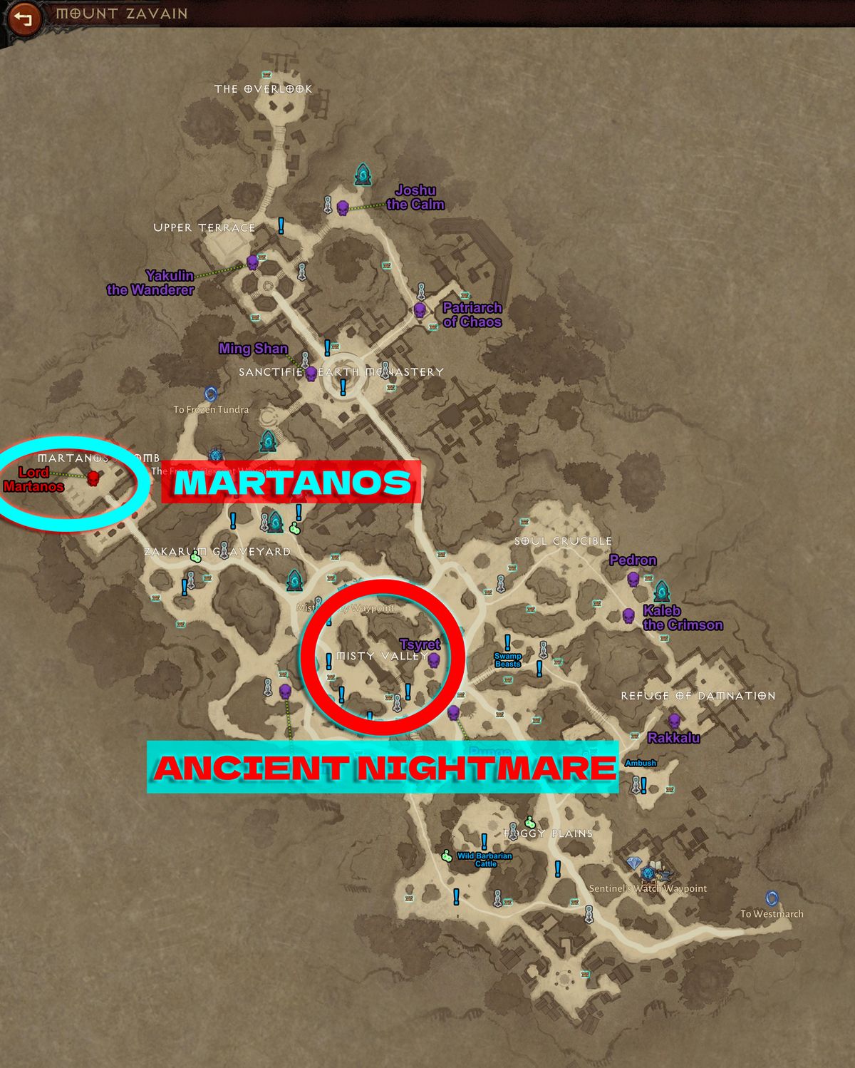 How to beat the Diablo Immortal Ancient Nightmare zone event | GamesRadar+