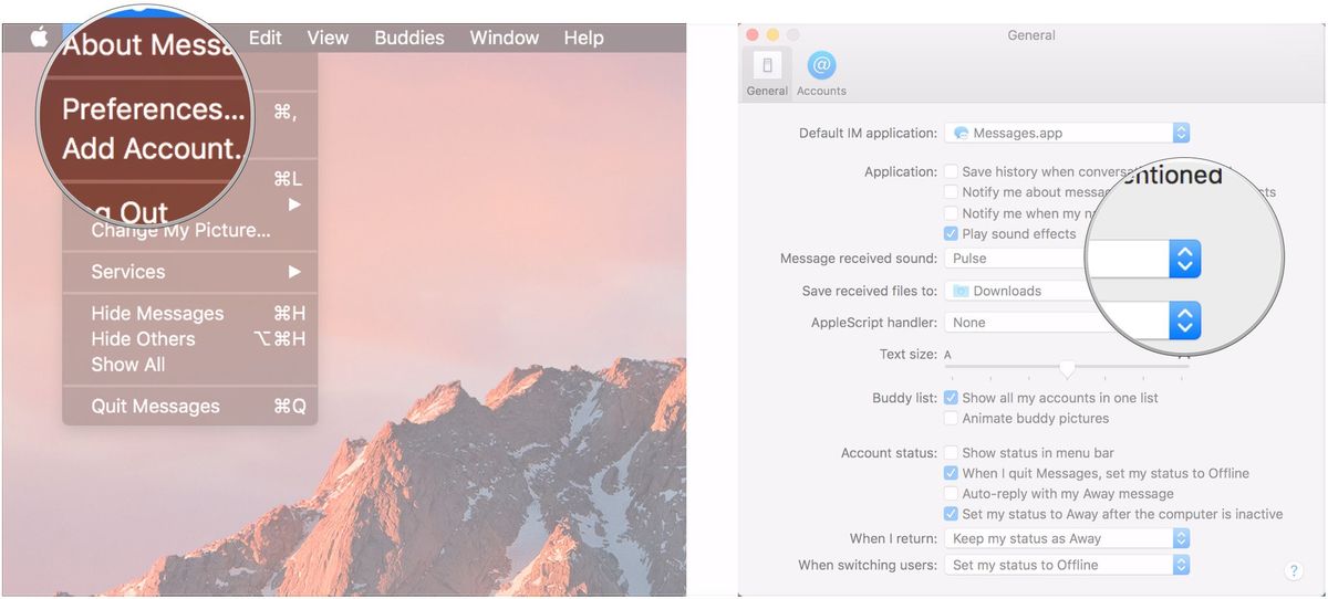 How to adjust the settings of Messages for Mac | iMore