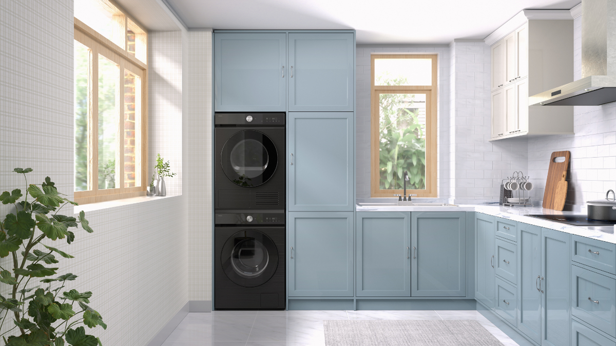 I tried Samsung's new AI washing machine, and laundry is now my ...