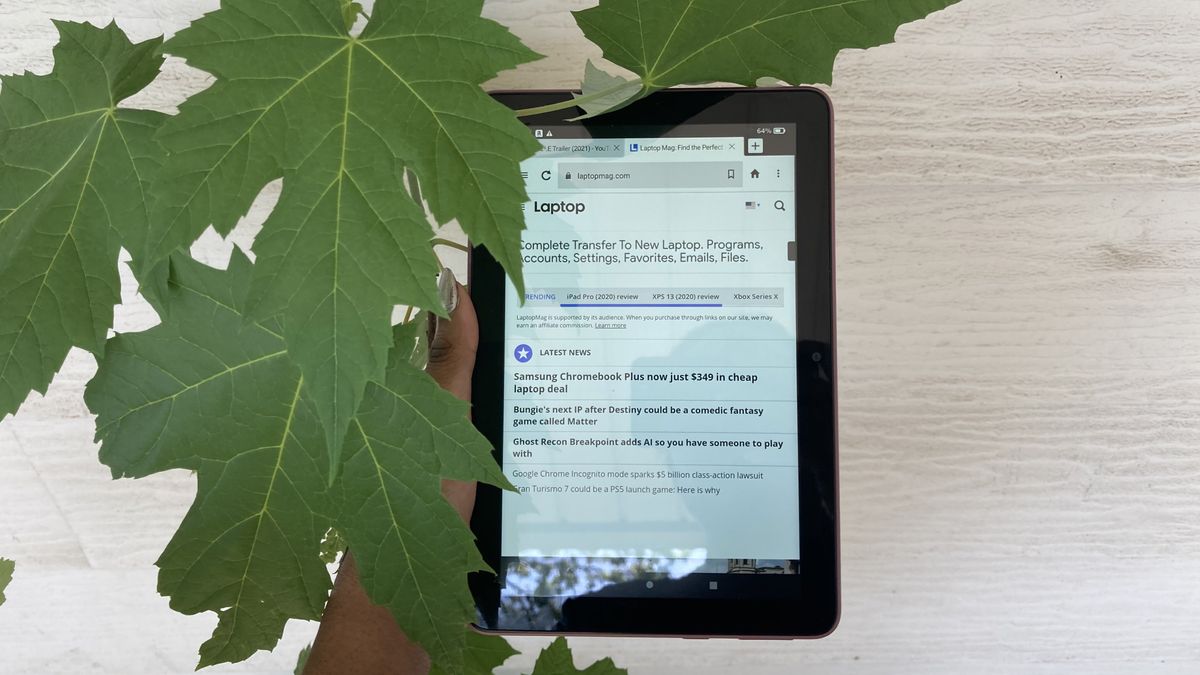 Amazon Fire HD 8 (2020) review | Laptop Mag