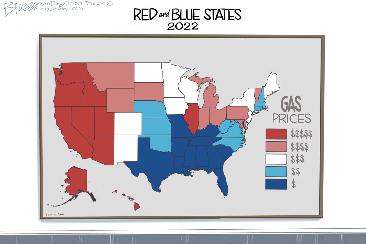 Red and blue states | The Week