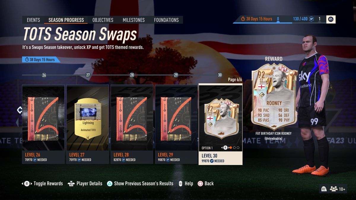 FIFA 23 TOTS Swaps tracker offers Wayne Rooney as the big prize ...
