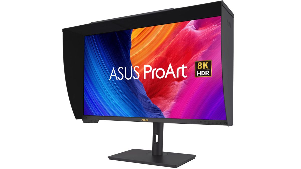 There's still only ONE 8K monitor you can buy, but that might be about ...