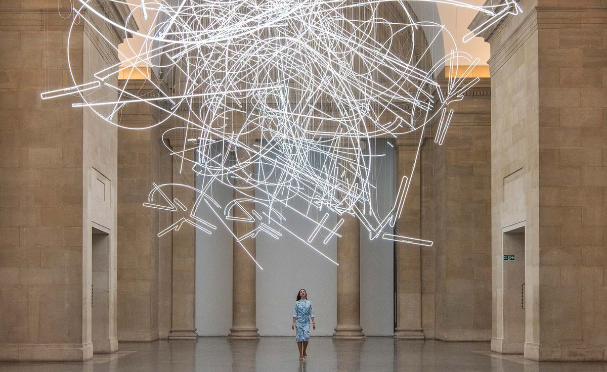 Cerith Wyn Evans fills a Tate Britain gallery with neon light | Wallpaper*