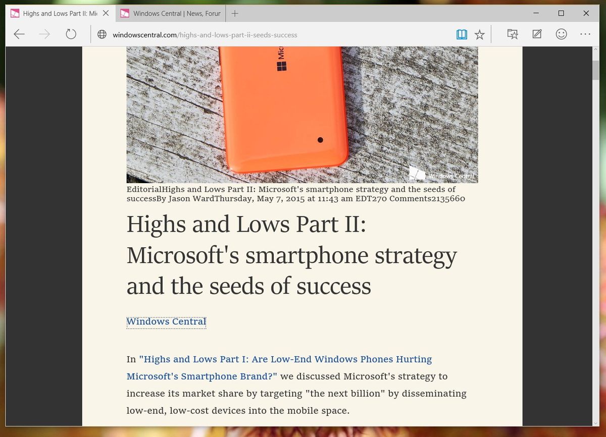 Microsoft Edge: Hands-on with features you can use today and a glimpse ...